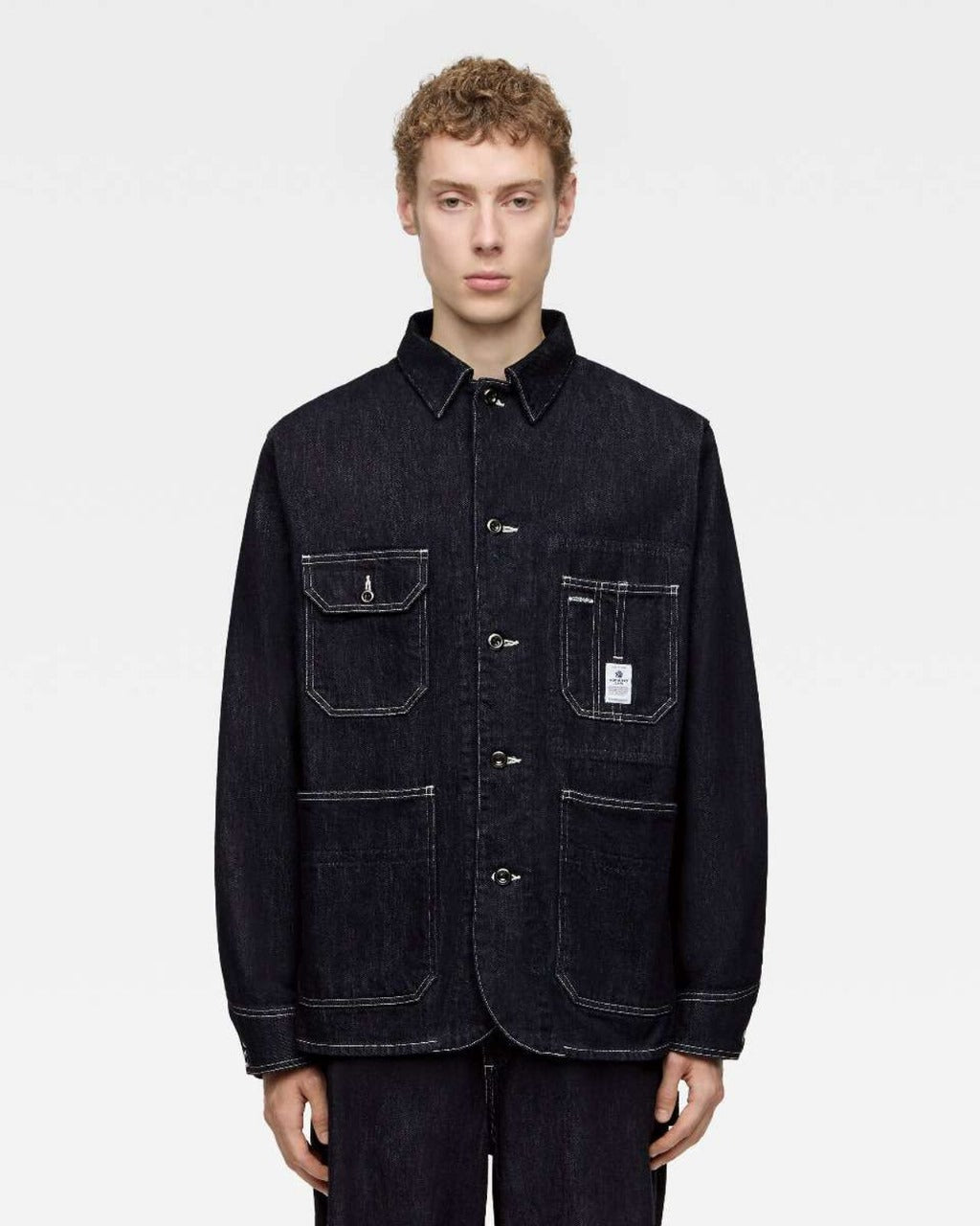 Momotaro MMOT6300 Indigo DENIM COVERALL Jacket – LIMBRO DENIM