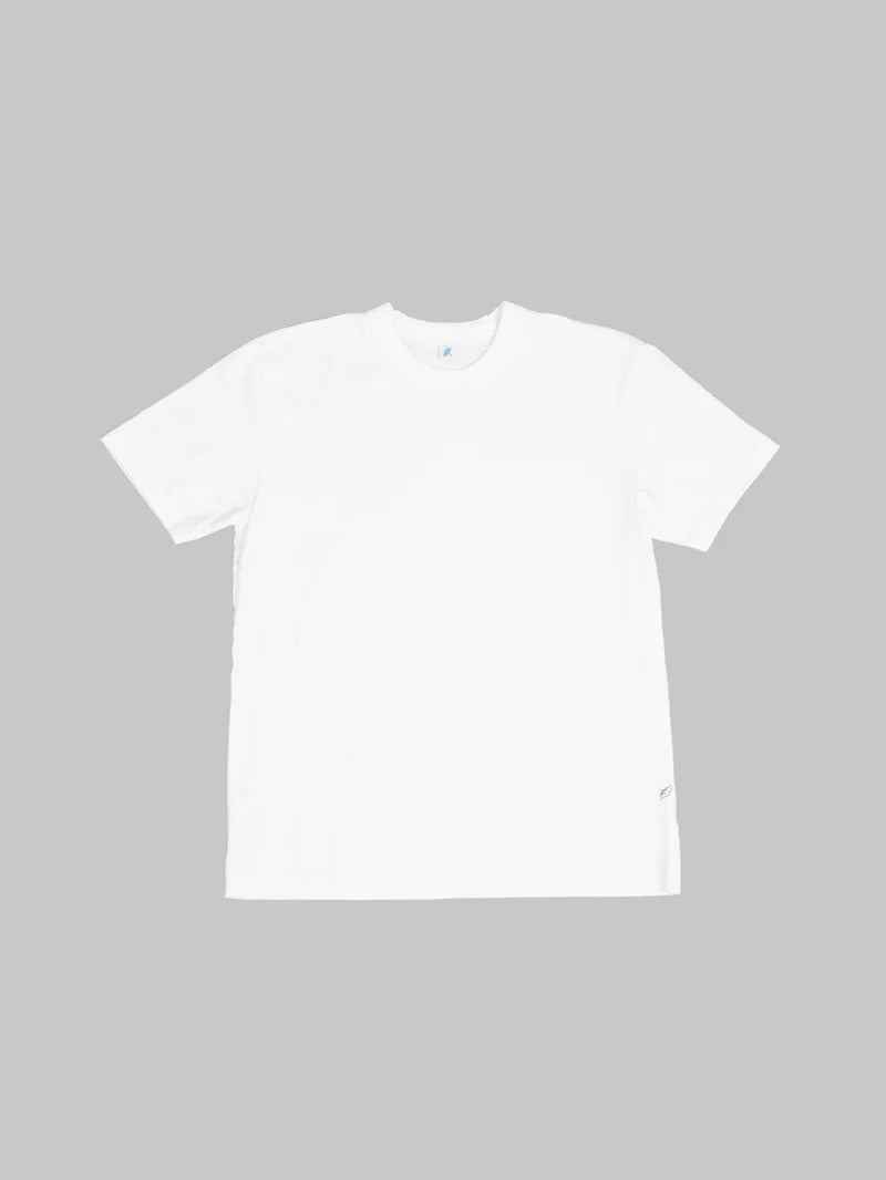 Pure Blue Japan SS-SLB-5011-WH 8oz Slub Jersey T-shirt - White – Limbro ...