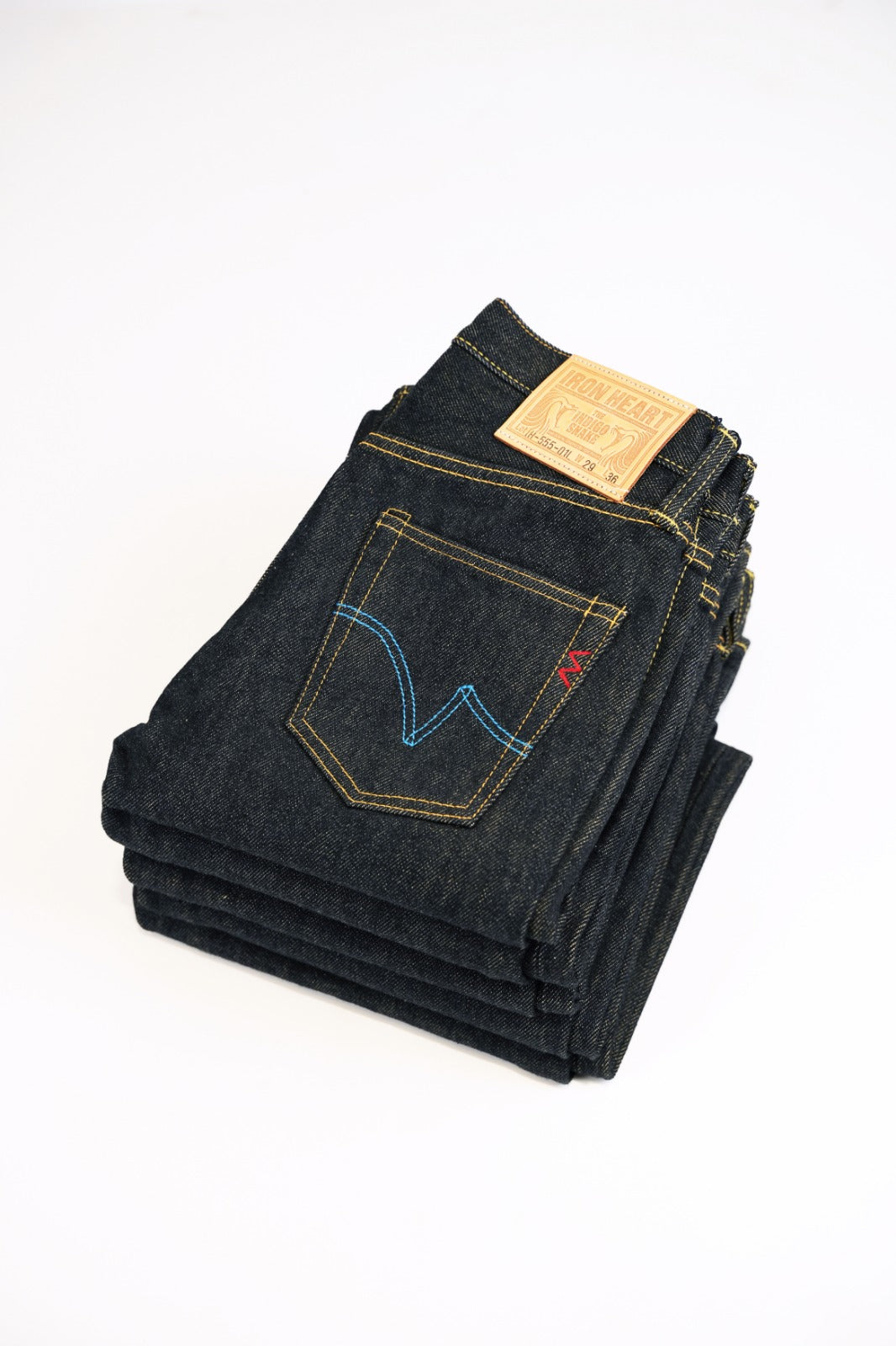 Iron Heart x Limbro IH-555-01L Blue [Collab] – Limbro Denim