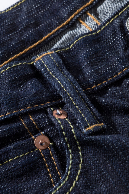 Pure Blue Japan [AI-013] 17.5oz. Natural Indigo Slim Tapered – Limbro Denim